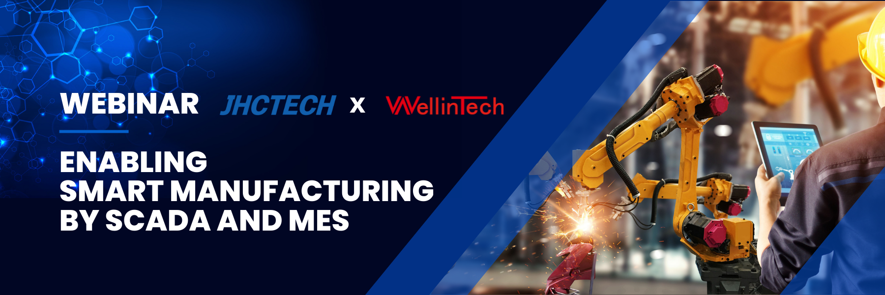 JHCTECH Webinar--Enabling Smart Manufacturing by SCADA and MES