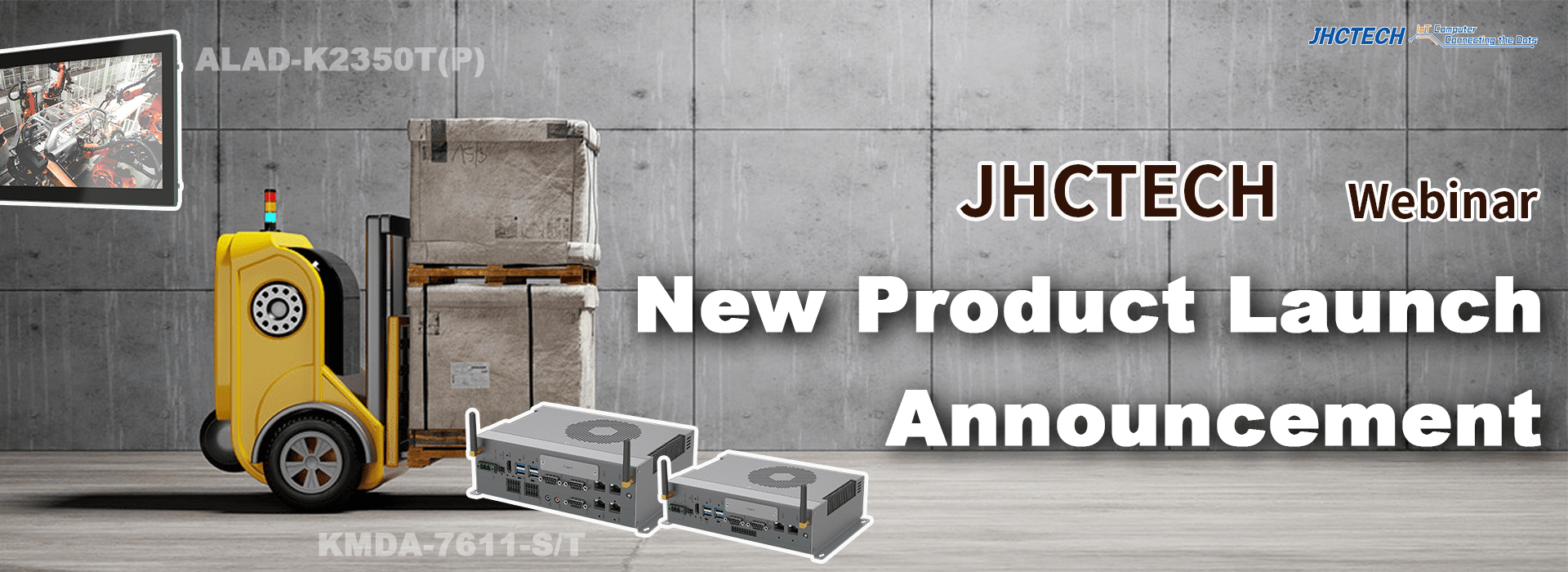 JHCTECH New Product Launch Announcement - KMDA-7611 and ALAD-K2350T(P)