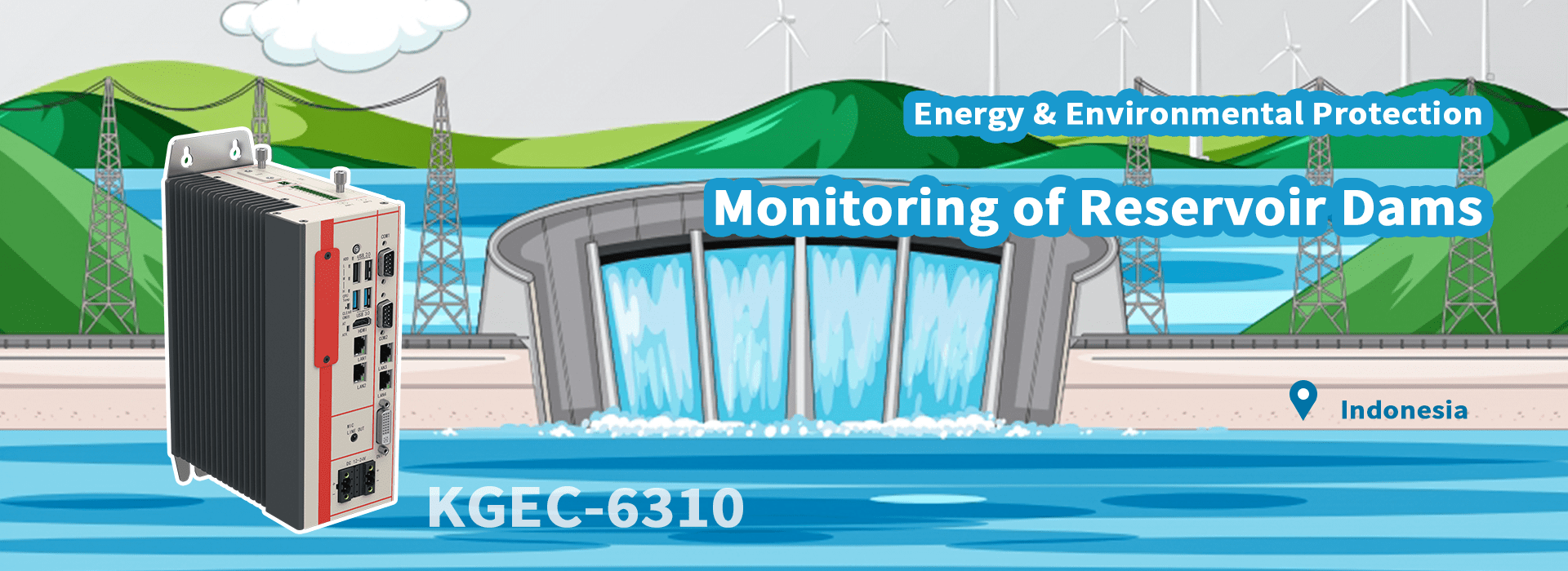 Application Case: Monitoring of Reservoir Dams in Indonesia
