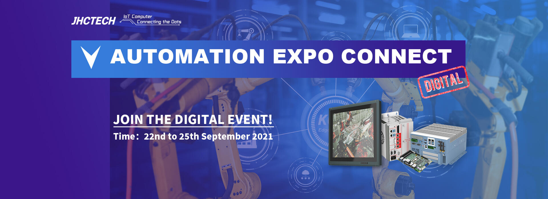 Automation Expo Connect Digital Event | JHCTECH